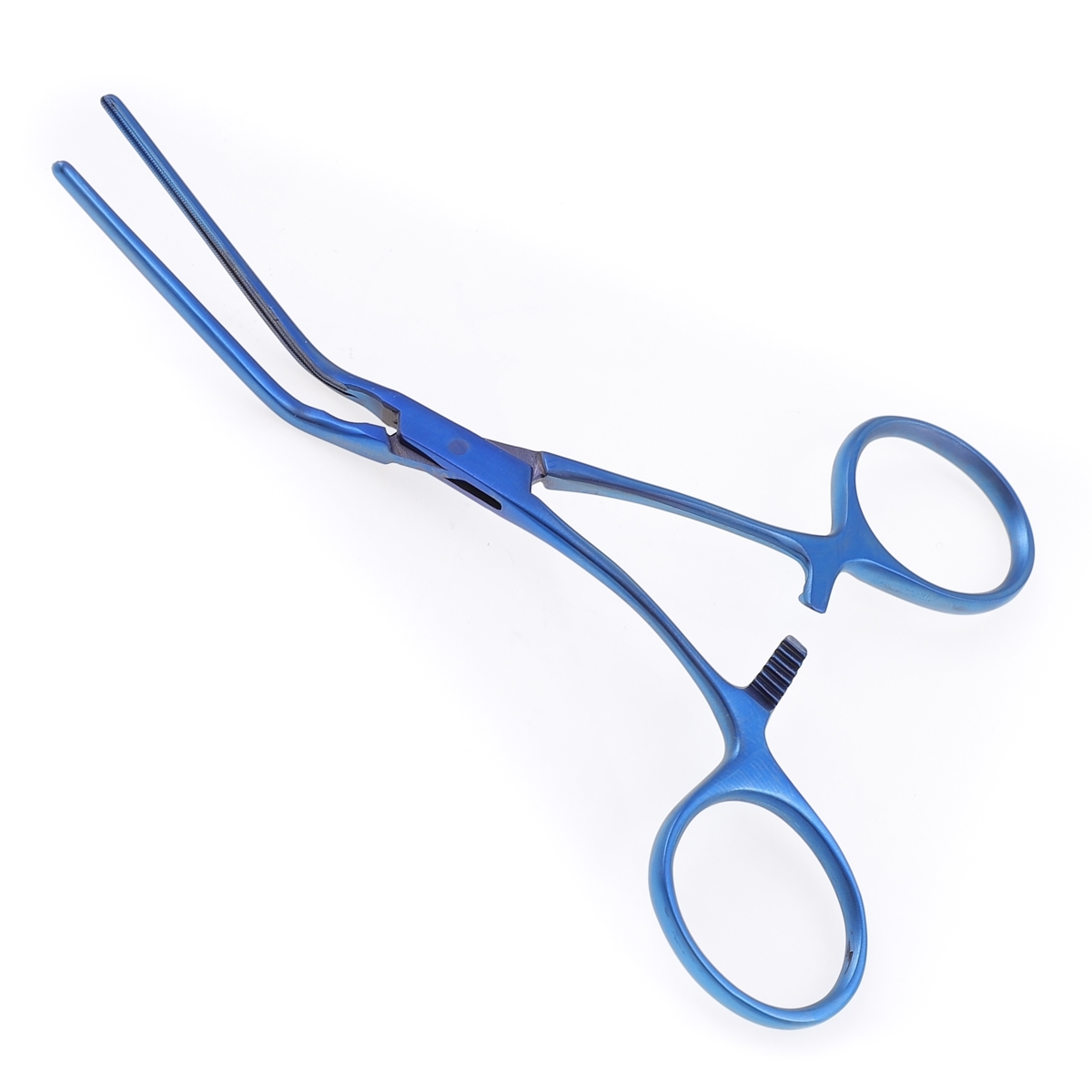 Pinça Clamp Vascular Pediátrica De Bakey 12,5 cm - 45° Titânio ...
