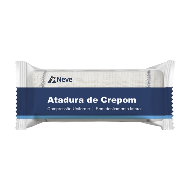 Atadura de Crepom 13 fios/cm² 15cm x 1,8m - 6 unidades | Neve - Neve